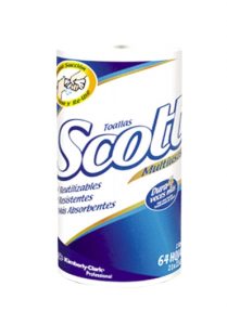TOALLA SCOTT MULTIUSOS ROLLO DE COCINA BLANCO CAJA X 24 ROLLOS ...