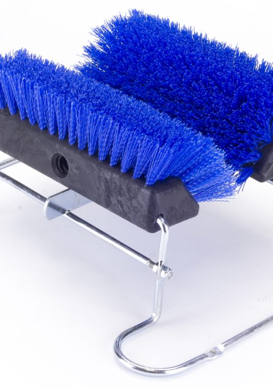 ESCOBA ANGULAR EN PVC FIBRA LARGA S-MANG BRUSHTECH | Metrografik SAS